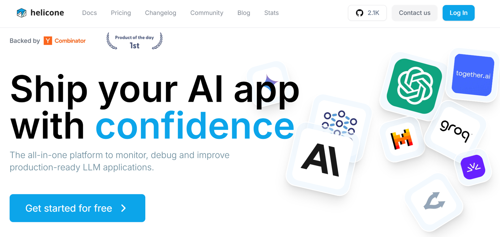 Helicone - Simplify AI Tools