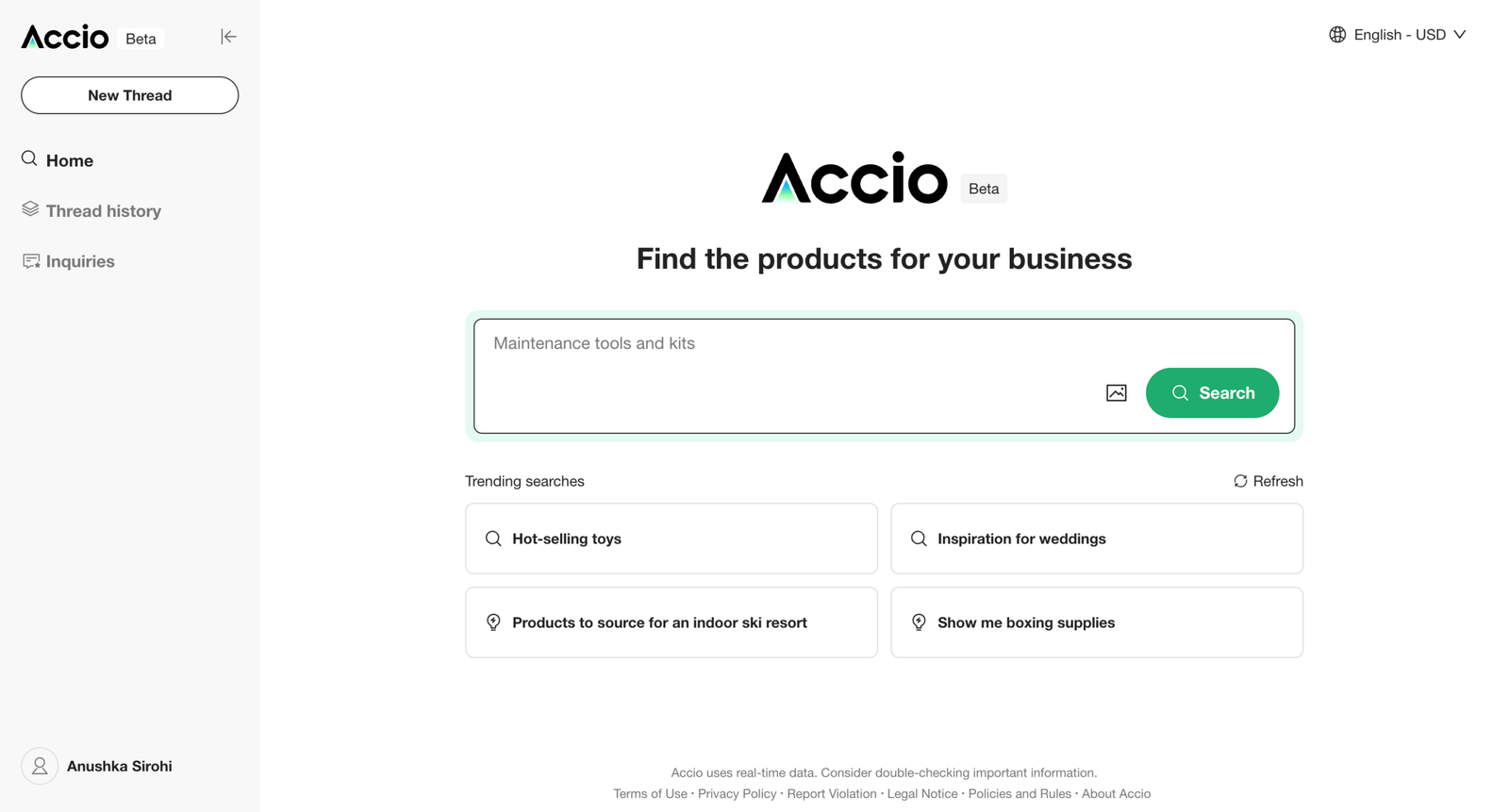 Accio - Simplify AI Tools